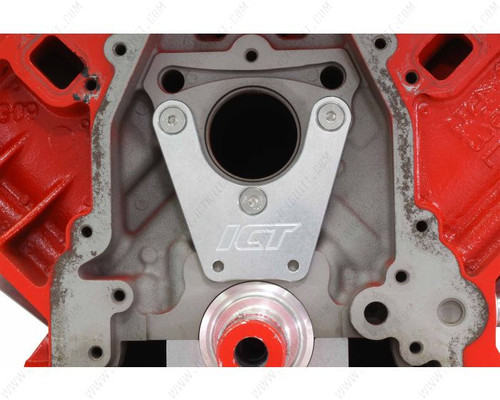 ICT Billet LS Gen 3 Iron Block to Gen 4 Timing Chain Guide Drill ...