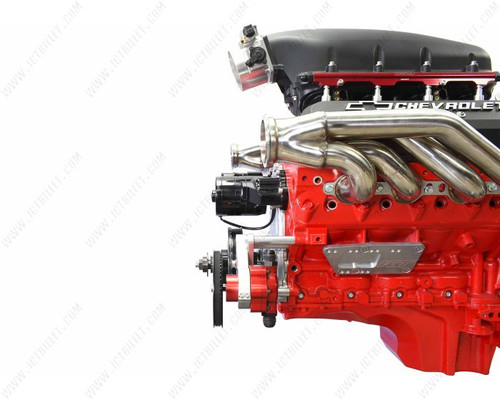 ICT Billet LS Engine Low Mount Driver Side Mechanical Fuel Pump Bracket ...