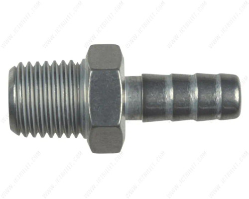 ICT Billet Straight 1/4" NPT Pipe to 5/16" .3125" Hose Barb Fitting ...