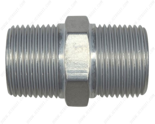 ICT Billet 3/4" NPT Male/ Male Union Coupler Adapter Fitting Bare - Enjuku Racing