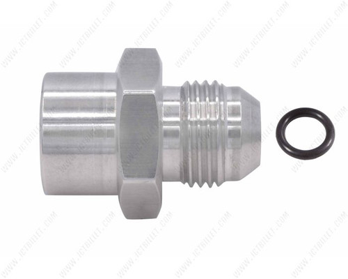 ICT Billet 8an Male Flare to Female M18-1.5 Oring Power Steering and ...