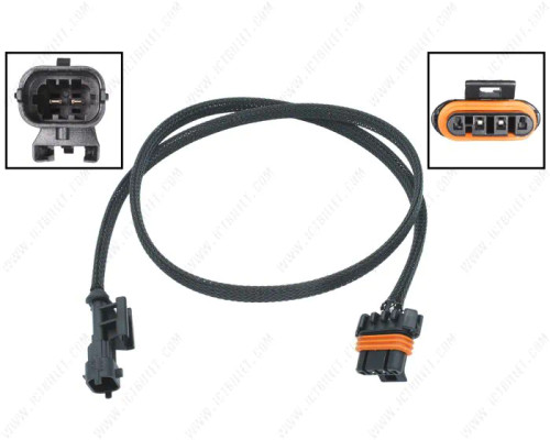 Ict Billet Ls 36 Alternator Adapter Harness 2 Pin High Amp Vehicle