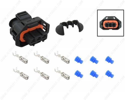 ICT Billet LS Gen 4 LS3 MAP Sensor Connector Component Kit - Enjuku Racing