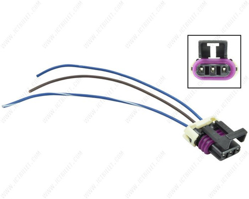 ICT Billet LS Gen 4 CMP 3-Wire Camshaft Position Sensor Harness Plug ...