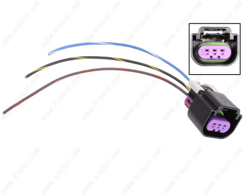 ICT Billet LS LT Gen 4 & 5 Fuel Pressure Sensor Connector Plug Harness ... ICT Billet LS LT Gen 4 & 5 Fuel Pressure Sensor Connector Plug Harness ...