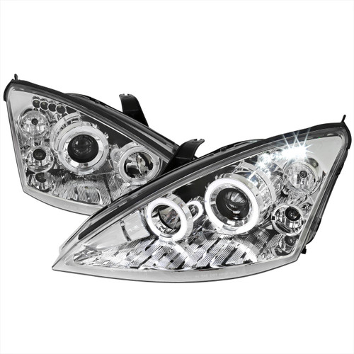 Spec D 2000 2004 Ford Focus Dual Halo Projector Enjuku Racing