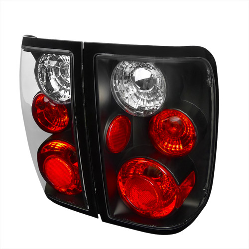 Spec-D 2001-2005 Ford Ranger Tail Lights (Matte Black Housing/Clear ...