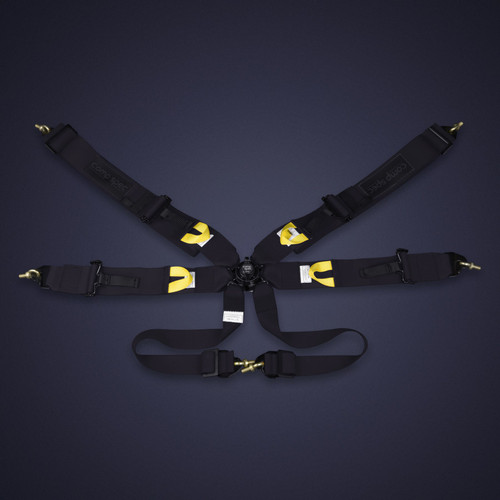 DND Performance Racing Harness - Comp Spec 6 Point - Black - Enjuku Racing