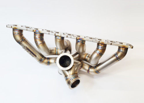 Walton Motorsports Nissan RB Turbo Manifold - Garrett V-Band Inlet ...