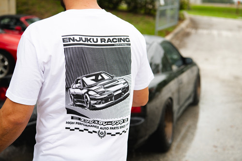 Enjuku Racing 180sx White T-Shirt - Enjuku Racing