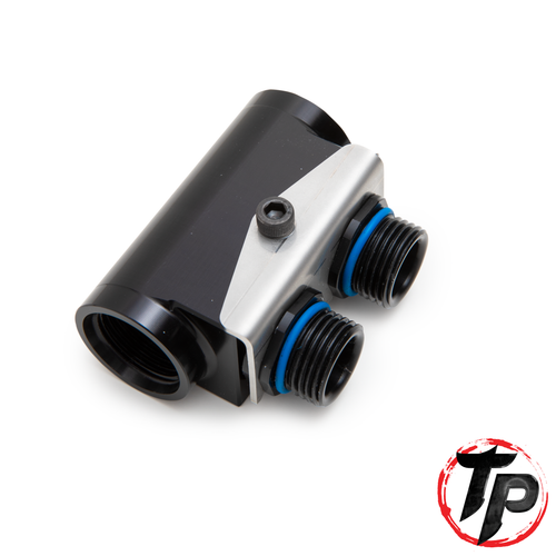 Tick Performance Low Profile Dual Inlet Holley Fuel Rail Adapter (Pair ...