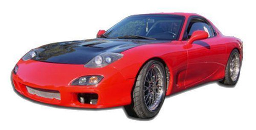 KBD Body Kits Mazda RX7 1993-1997 F Spec Style 1 Piece Polyurethane ...