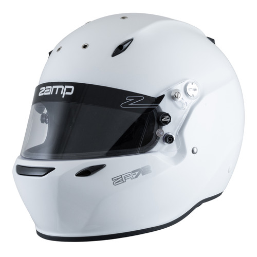 Zamp ZR-72 Made in Italy Snell SA2020/FIA8859-2015 Helmet White Large Z ...