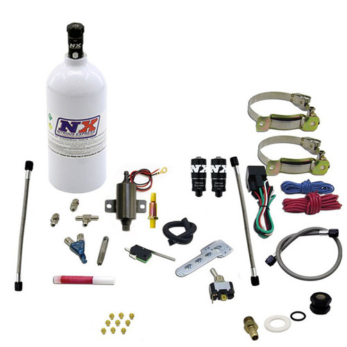 Nitrous Express TWO CYLINDER "PIRANHA" SYSTEM (V-TWINS W/SINGLE CARB) 2 ...