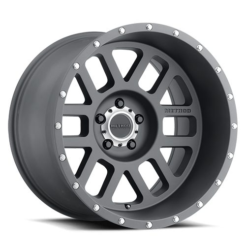 Method Race Wheels 20x10 Mesh MR606 5x127 Offset -24 Titanium GY ...