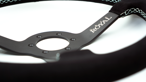 Grip Royal - Brute 350mm Suede w/ Mint Stitch - Enjuku Racing