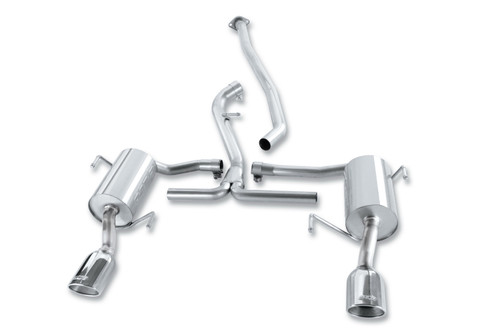 Borla 08-10 Subaru Impreza 2.5i Sedan 4DR SS Catback Exhaust - Enjuku ...