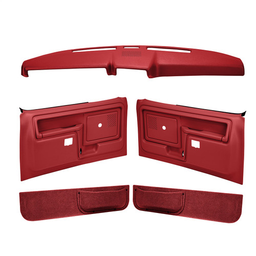 Coverlay Combo Kit - Red for 80-86 FORD F-SERIES PICKUP, BRONCO (SLIDE ...