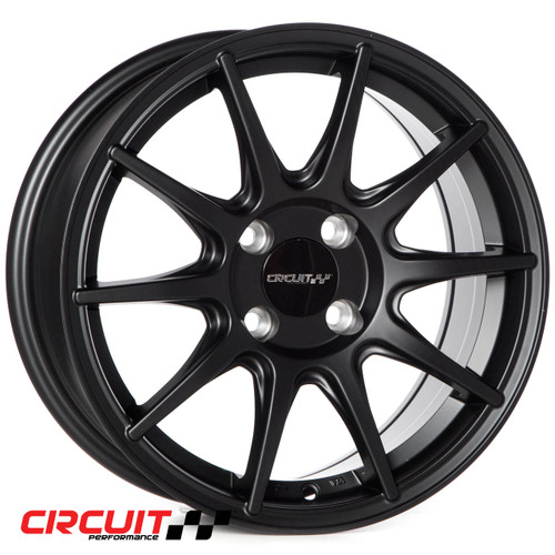 Circuit Performance CP41 15x7 Flat Black 4x100 [+35mm] - Enjuku Racing