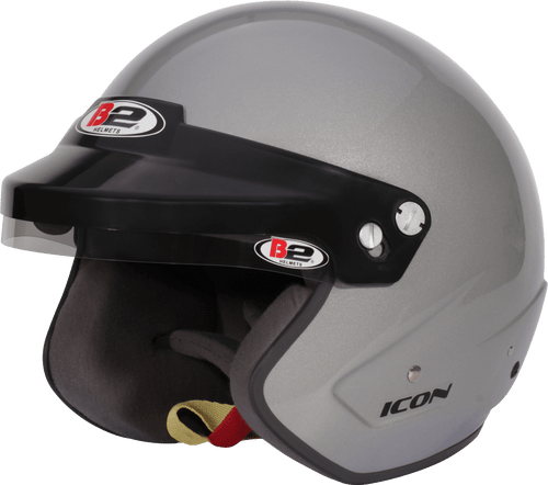 B2 Helmets ICON SILVER XL (61-61+) SA2020 - Enjuku Racing
