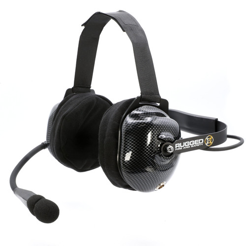 Rugged Radios FHS Behind-The-Head Fire Safety Industrial Headset No ...