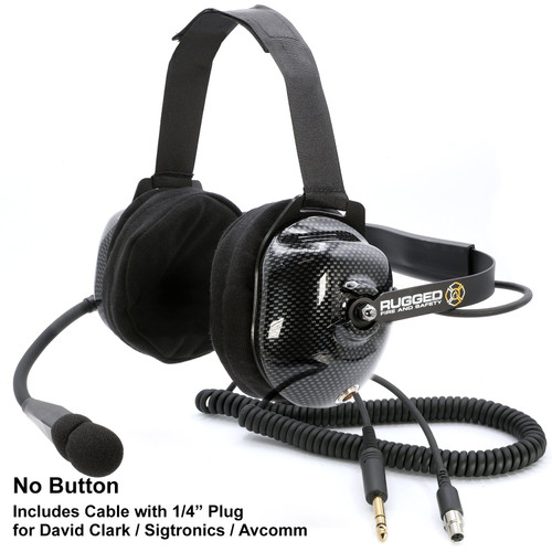 Rugged Radios FHS Behind-The-Head Fire Safety Industrial Headset With ...
