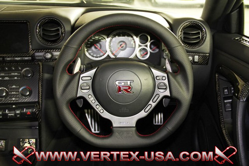 R-Vertex 2010-Up Nissan R35 GTR Steering Wheel - Enjuku Racing