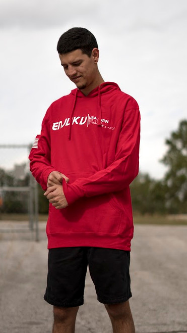 Enjuku Racing Pull Over Hoodie - Enjuku Racing