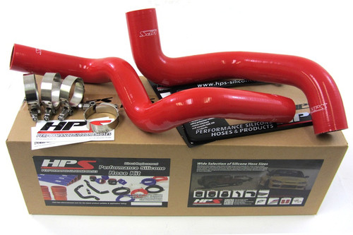 HPS Performance Red Reinforced Silicone Radiator Hose Kit Coolant for ...