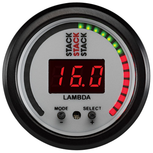 AutoMeter Stack Gauge Wideband Air-Fuel Ratio (Lambda) Pro-Control 52mm ...