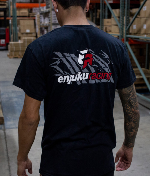 Enjuku Racing T Shirt - Red+White and Grey - 20th | Enjuku Racing