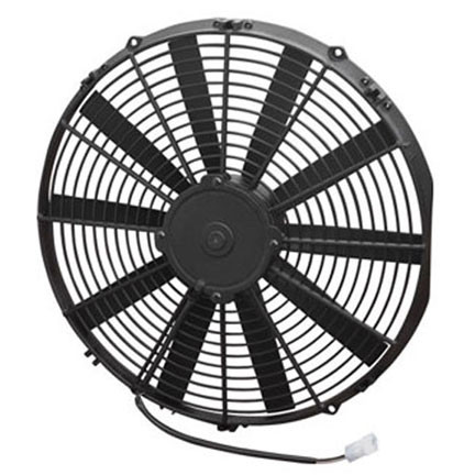 SPAL 16.00" Inch Electric Fan Pusher Style Medium Profile 1604 CFM 10 ...