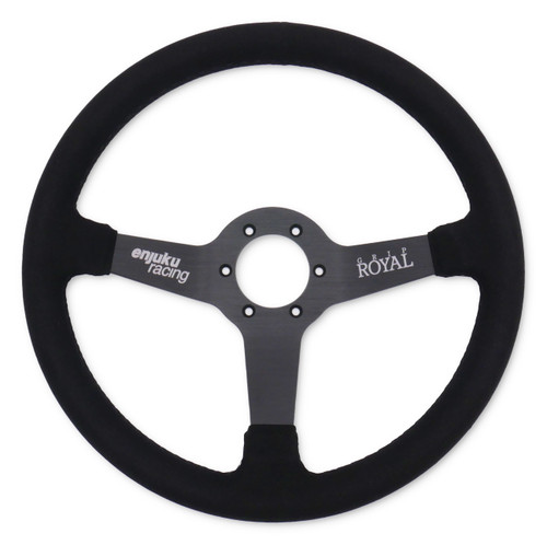 Grip Royal X Enjuku - Royal Brute 350mm Suede Steering Wheel - Enjuku ...