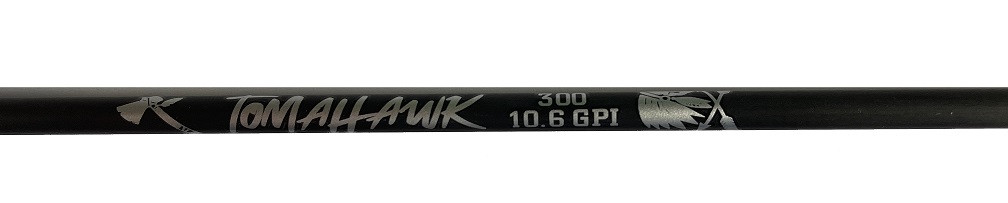 Warhead Arrow Co. 4mm Tomahawk 350 6pk Fletched - Mike's Archery