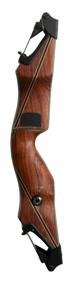 Bear Archery A Riser TD Bubinga With Green Glass - Mike's Archery