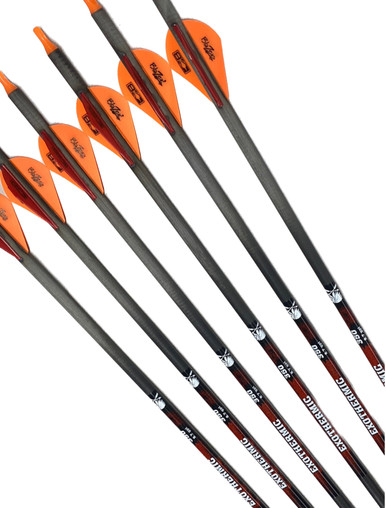 Warhead Arrow Co. 6.5mm Exothermic 350 6pk Fletched - Mike's Archery