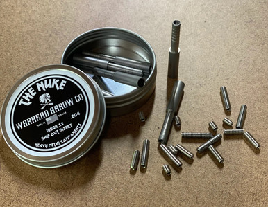Warhead Arrow Co. The NUKE 100gr .204 SS Halfout Insert 3pk - Mike's ...