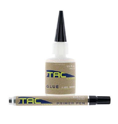 TAC Adhesion Kit Primer Pen and 1/2oz Glue - Mike's Archery