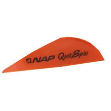 NAP Quick Spin Vanes Orange (36pk) - Mike's Archery