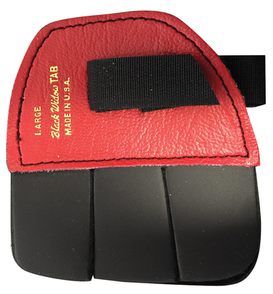 Black Widow 3 Finger Under Leather Tab Large - Mike's Archery