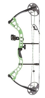 Diamond Archery Prism Compound Bow Package 5-55# RH Neon Green A12702 ...