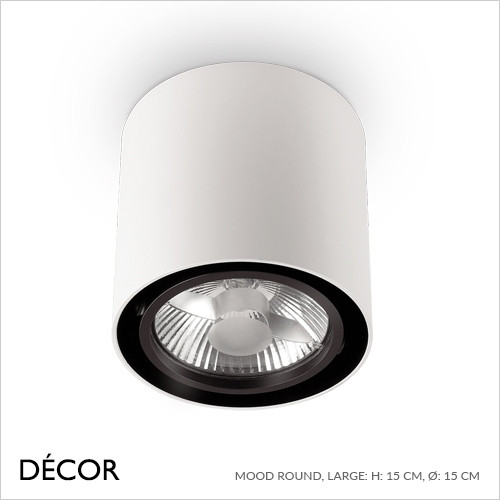 Ideal Lux - Mood Recessed Ceiling Downlight, 2 Sizes, White | Designer ...