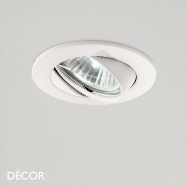 Ideal Lux - Swing Recessed Ceiling Downlight, White | Designer ...