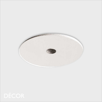 Ideal Lux - Recessed Ceiling Rose, White | Designer Light Fittings | DÉCOR