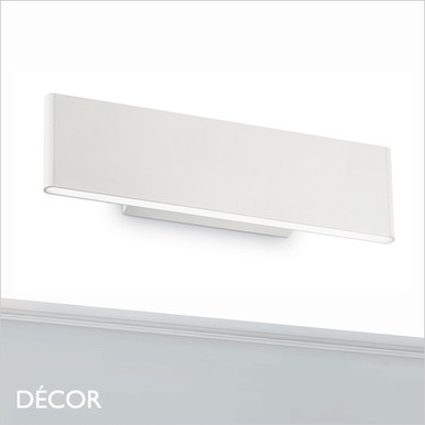 Ideal Lux - Desk Wall Light, White | Designer Wall Lights | DÉCOR