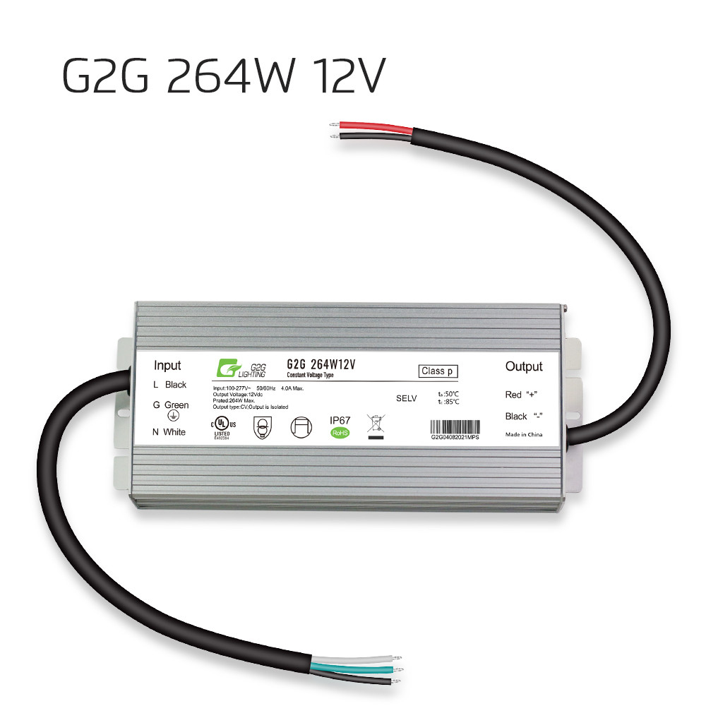 G2G LED 12 Volt 264 Watt Power Supply - Sign Parts