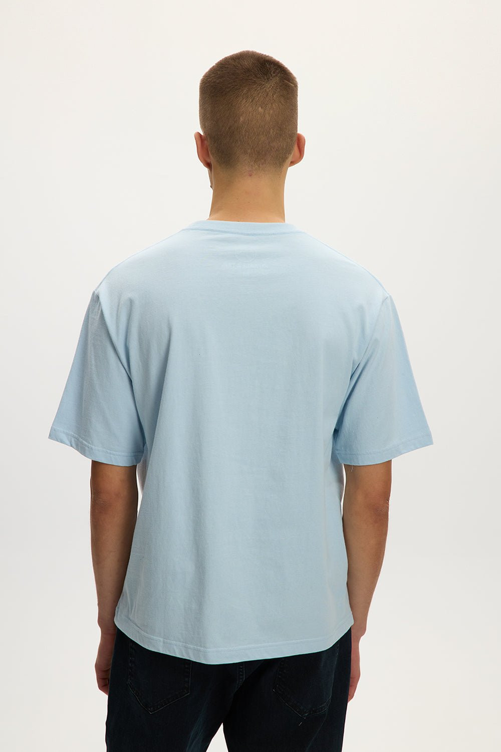 Kuwalla Tee Eazy Box Tee - Sky Blue