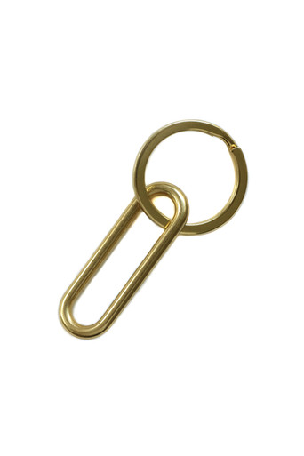 Lisbeth Key Ring 2 - Solid Brass
