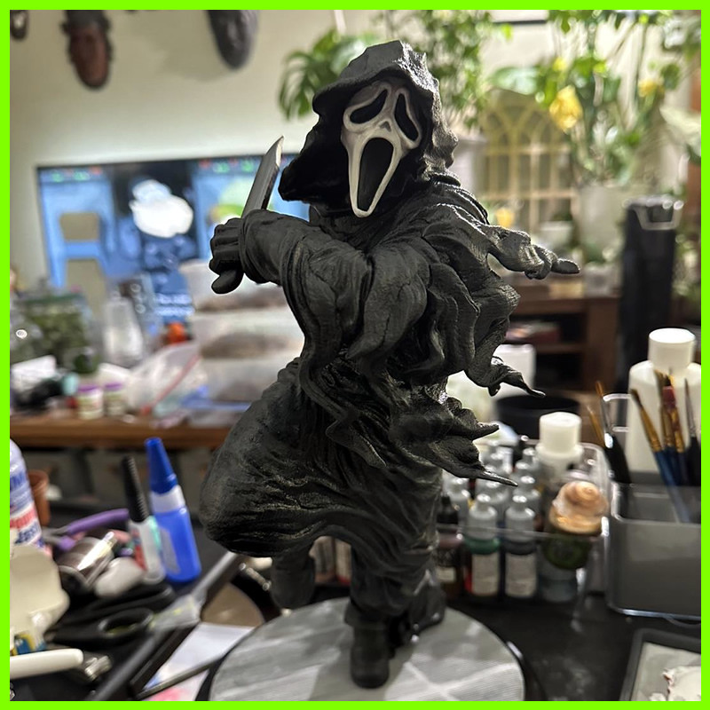 Ghostface Scream - STL File 3D Print