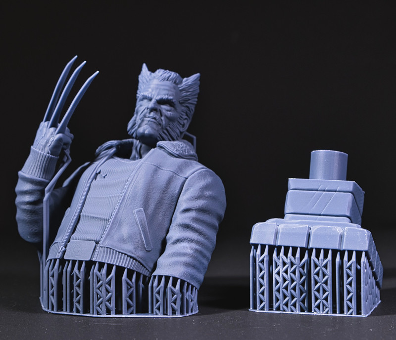 Logan Wolverine Bust - STL File 3D Print
